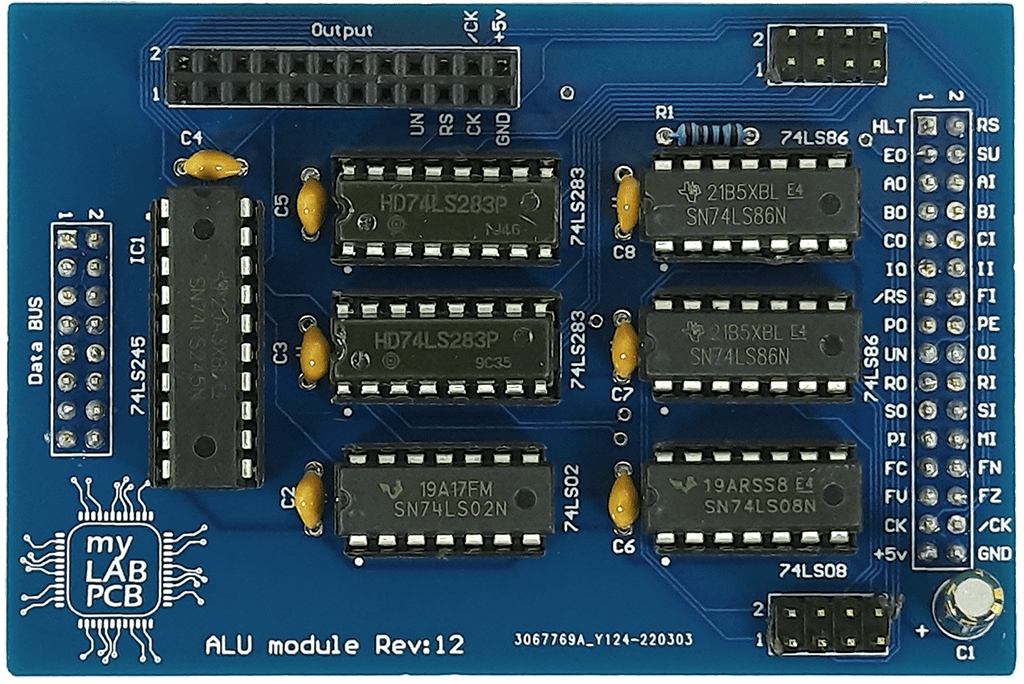 myCPU: ALU module | myLabPCB