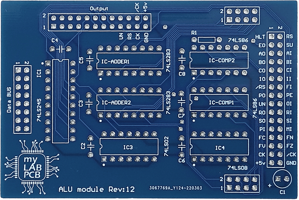 myCPU: ALU module | myLabPCB